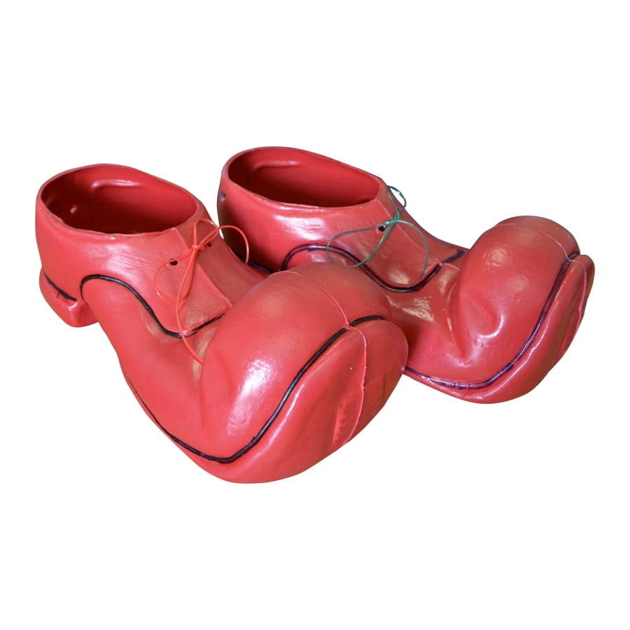 Chaussures de clown rouge