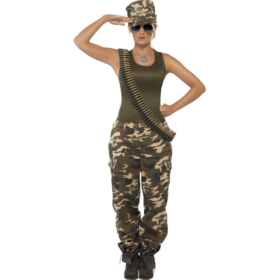 Costume de commando femme