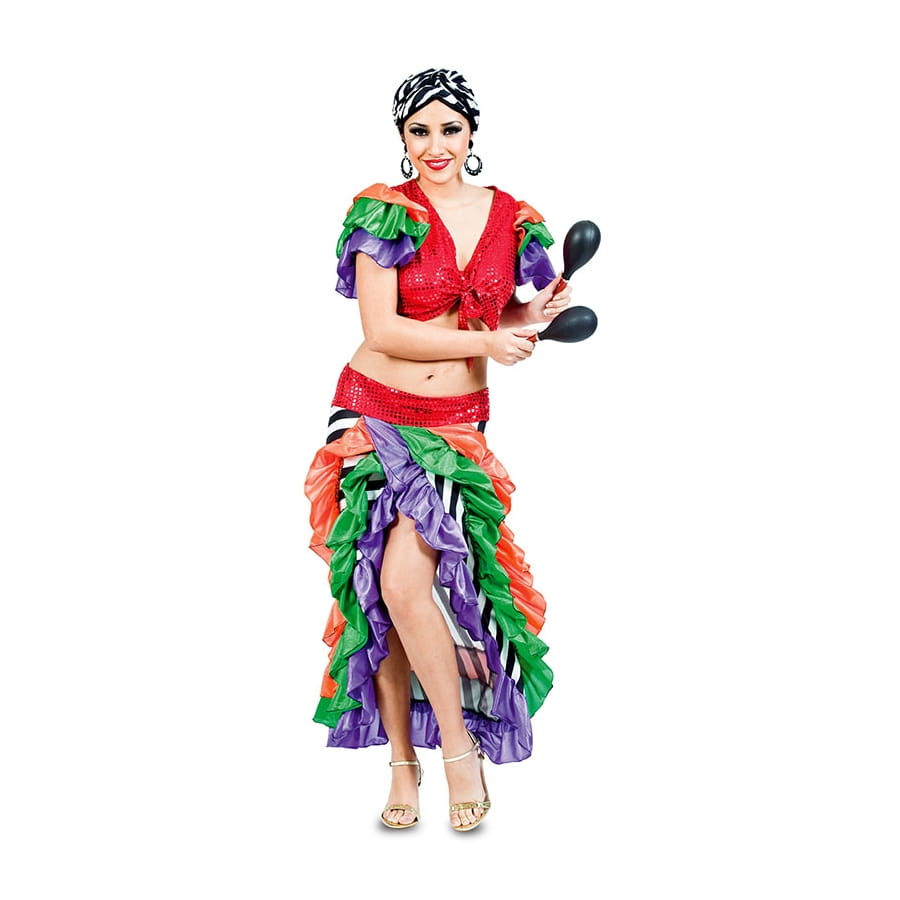 Costume de danseuse de salsa, adulte
