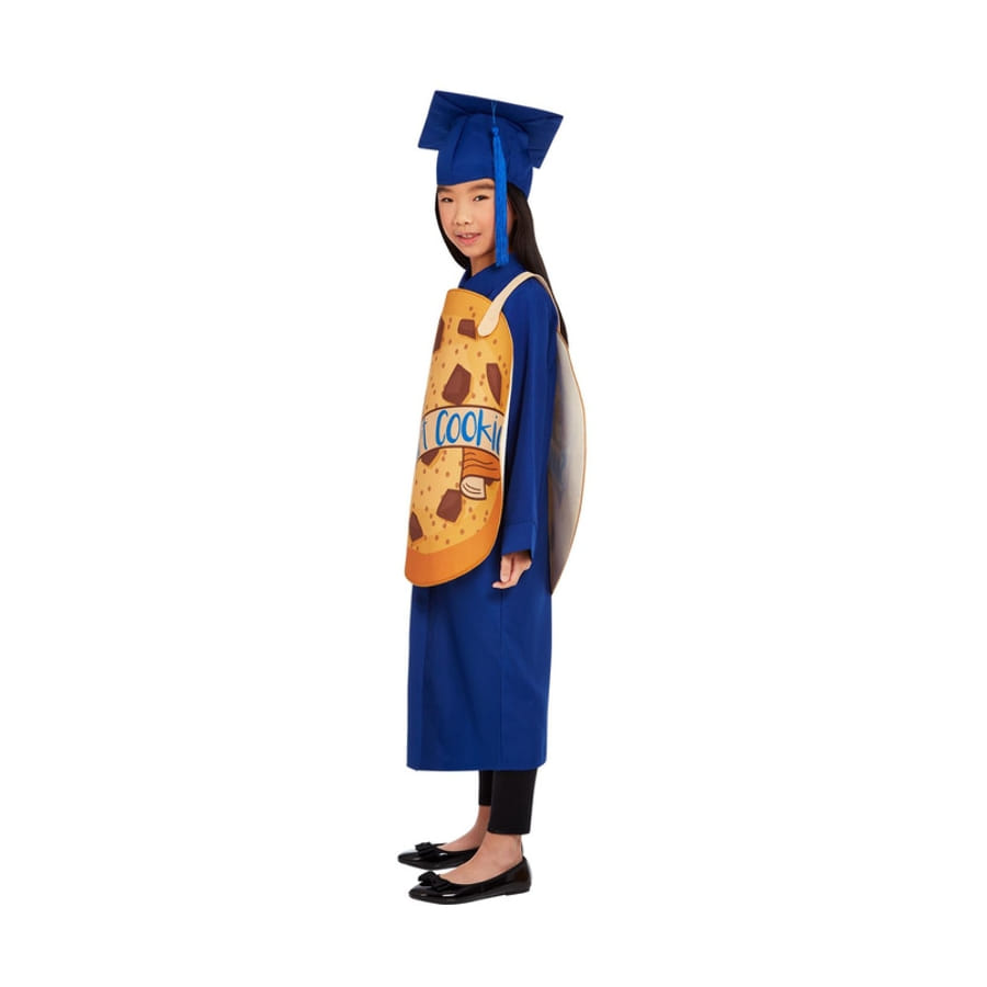 Costume de diplômé bleu Smart cookie