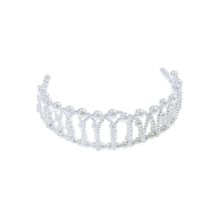 Couronne décorée de perles