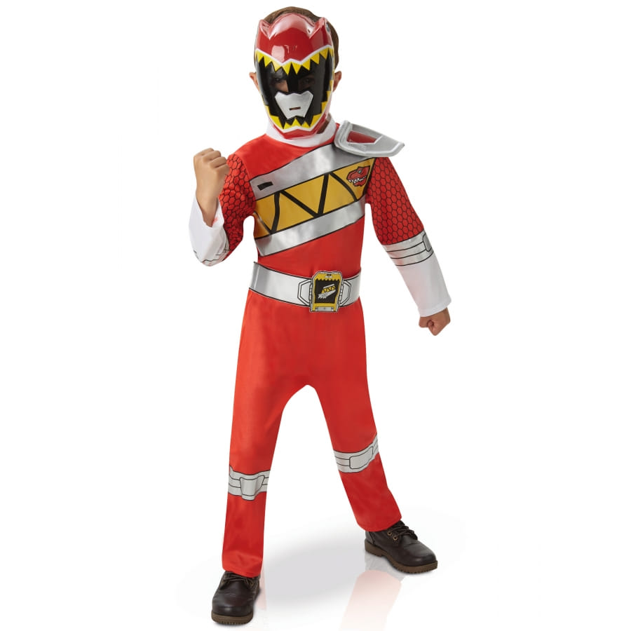 Costume en coffret de Power Rangers Rouge