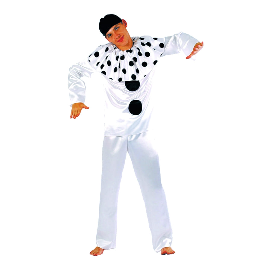 Costume Pierrot Commedia Dell'Arte