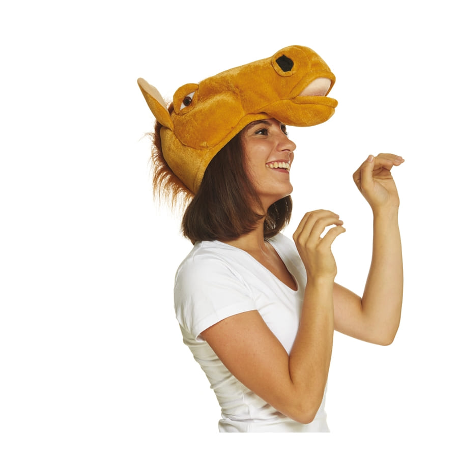 Chapeau tête de cheval pour adulte