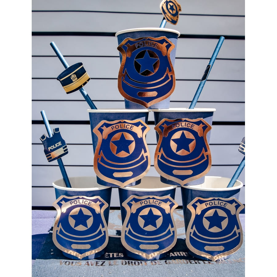 Décoration d'anniversaire Police