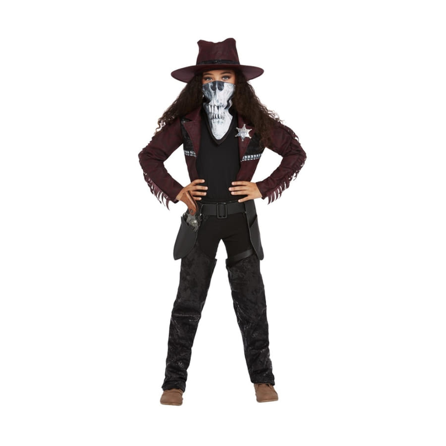 Déguisement de bandit western pour fille