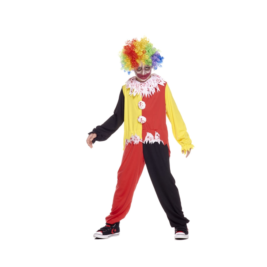 Déguisement de clown ensanglanté pour enfant