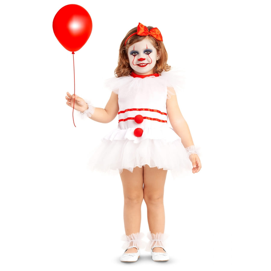 Déguisement de clown maléfique pour bébé