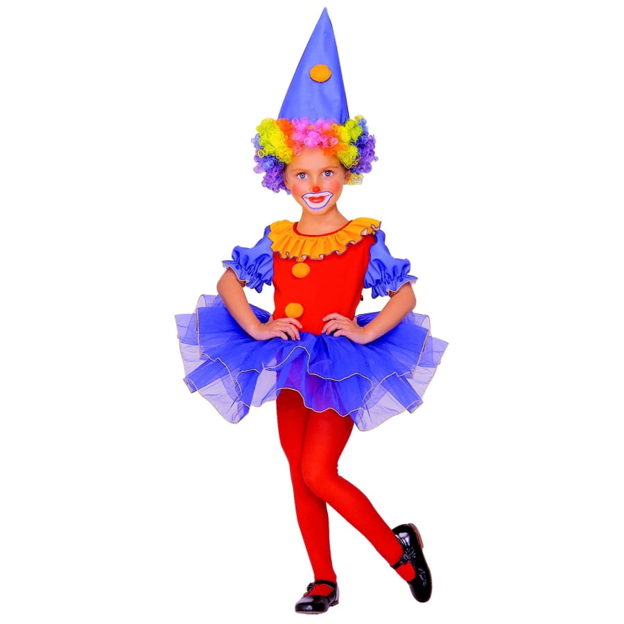 Déguisement de clownette en tutu, pour enfant