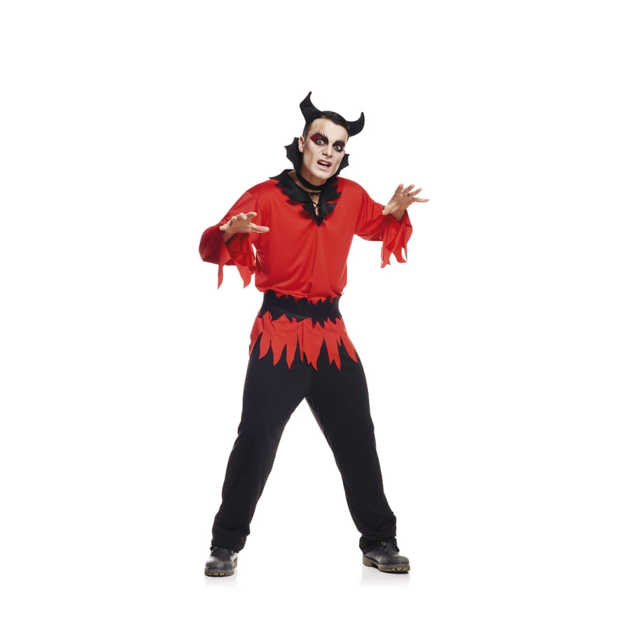 Déguisement de diable haut rouge pour homme