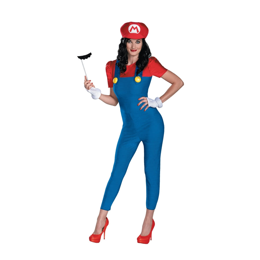 Déguisement de mario pour femme, Deluxe