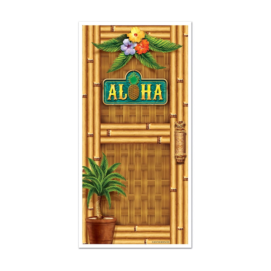 Déco de porte Hawaï Aloha
