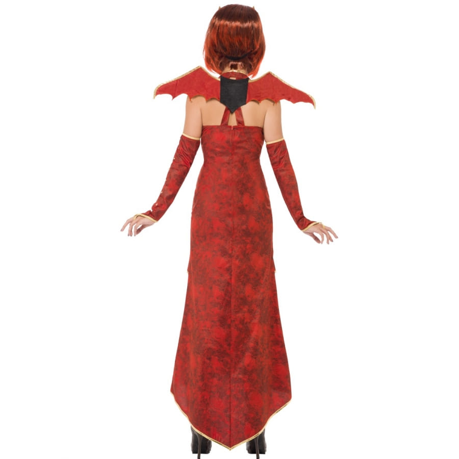 Déguisement diable steampunk rouge