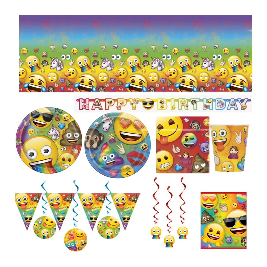 Décoration de table Emoji party