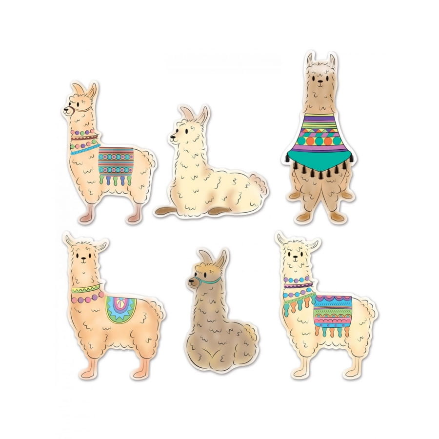 Décoration de table lama et cactus