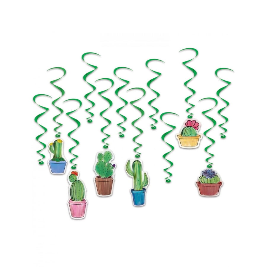 Décoration de table lama et cactus