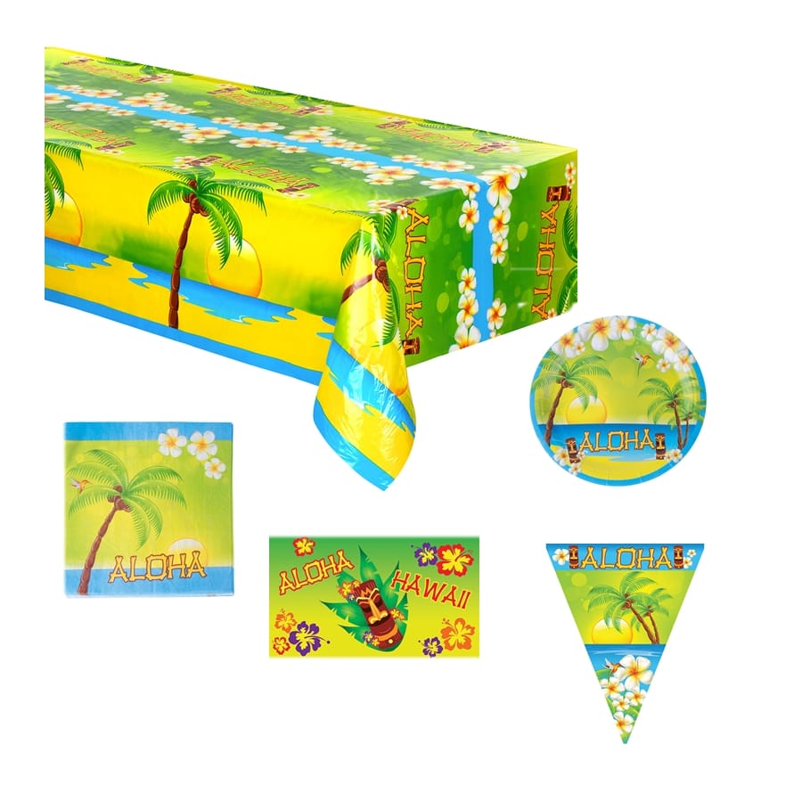 Décorations de table Aloha