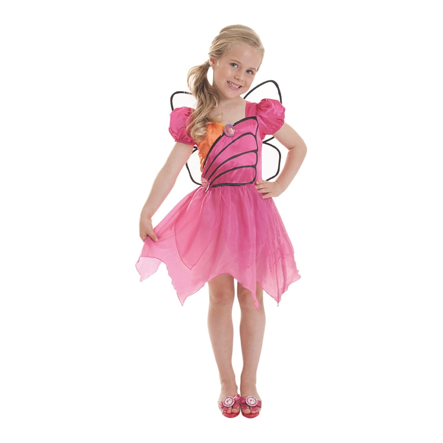 Déguisement robe de Barbie Mariposa pour fillette
