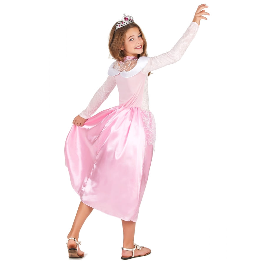 Déguisement robe de princesse rose pour enfant