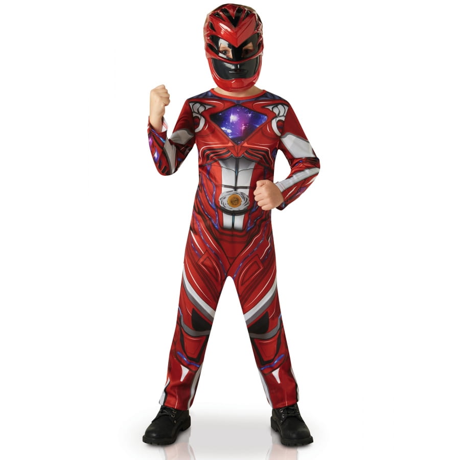 Déguisement rouge de power ranger pour enfant