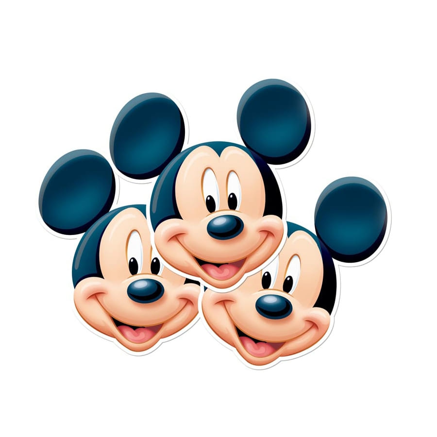 Masque de Mickey en carton