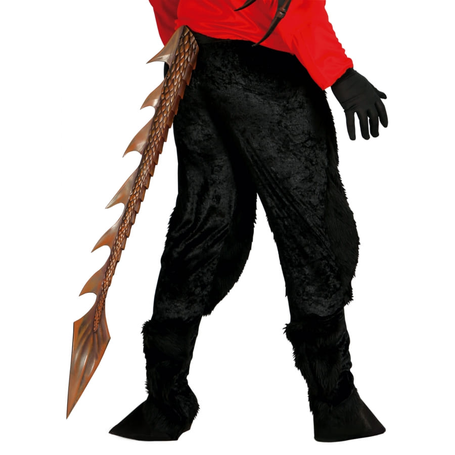 Queue de dragon recouverte d'écailles