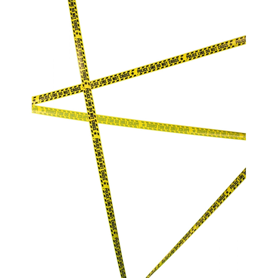 Ruban police pour scène de crime, 7 m