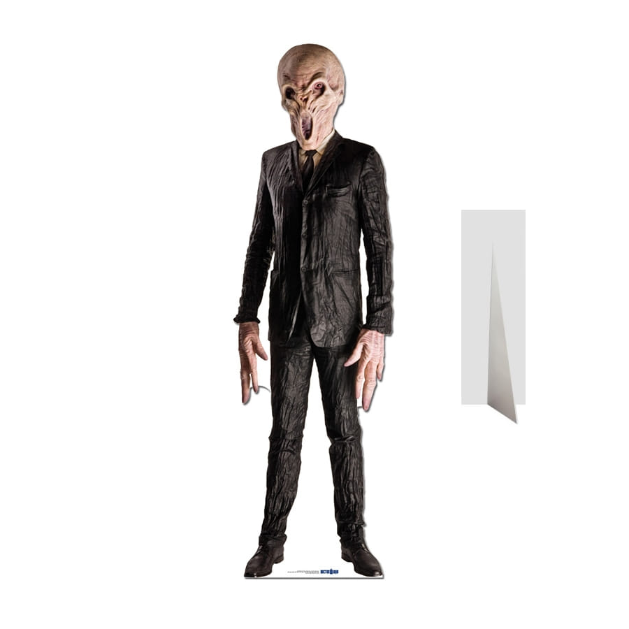 Silhouette Silent carton plat, Doctor who